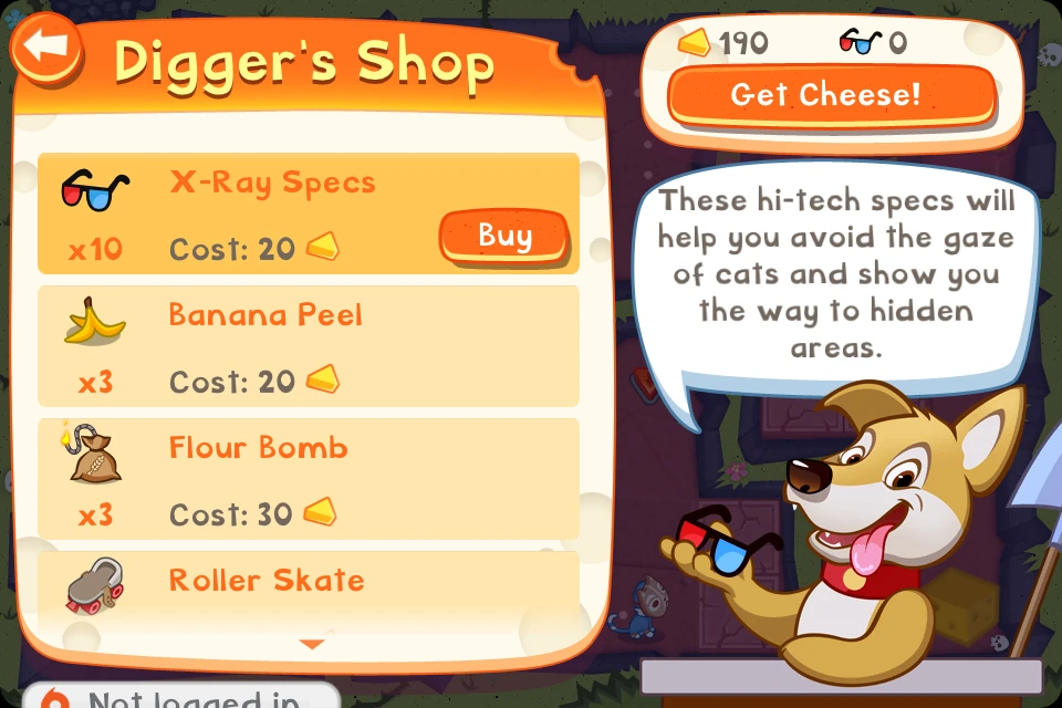 Digger's Shop | SpyMouse Wiki | Fandom