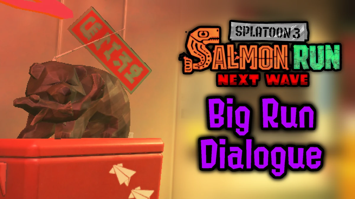 Big Run Exclusive Dialogue | AZ Wiki | Fandom