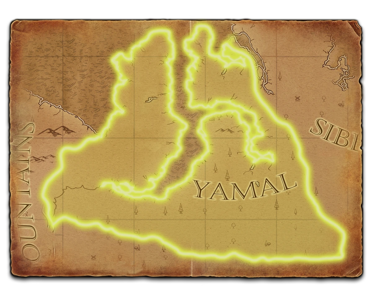 Yamal Peninsula Map