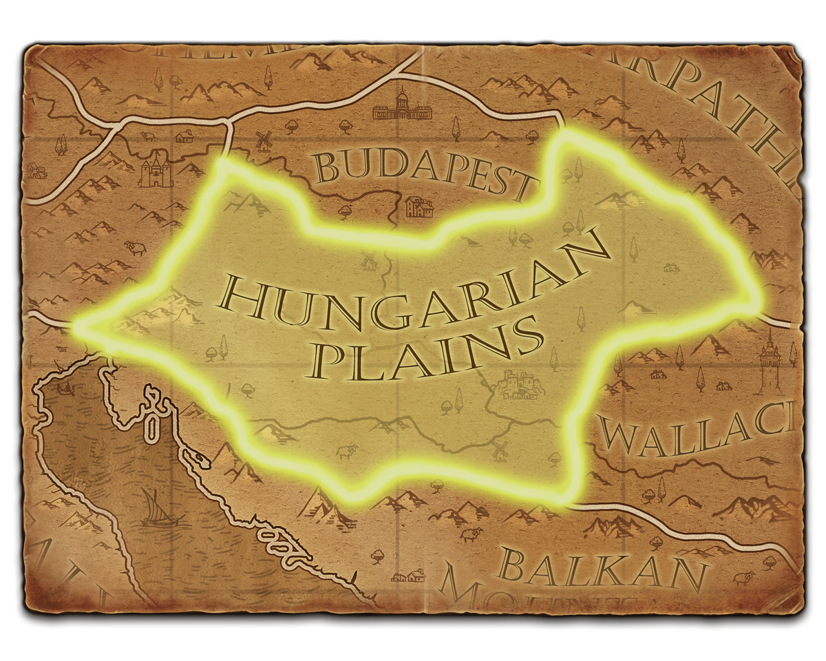 Great Hungarian Plain Map