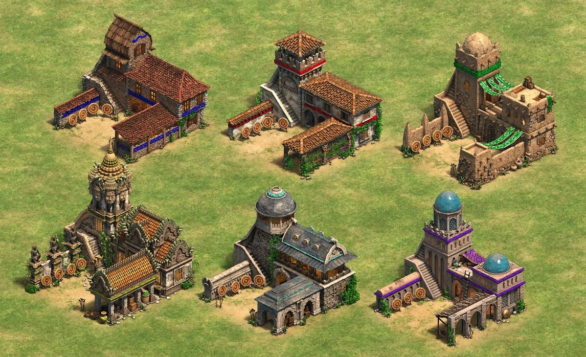 every civilization should get its own castle architecture style, just ...