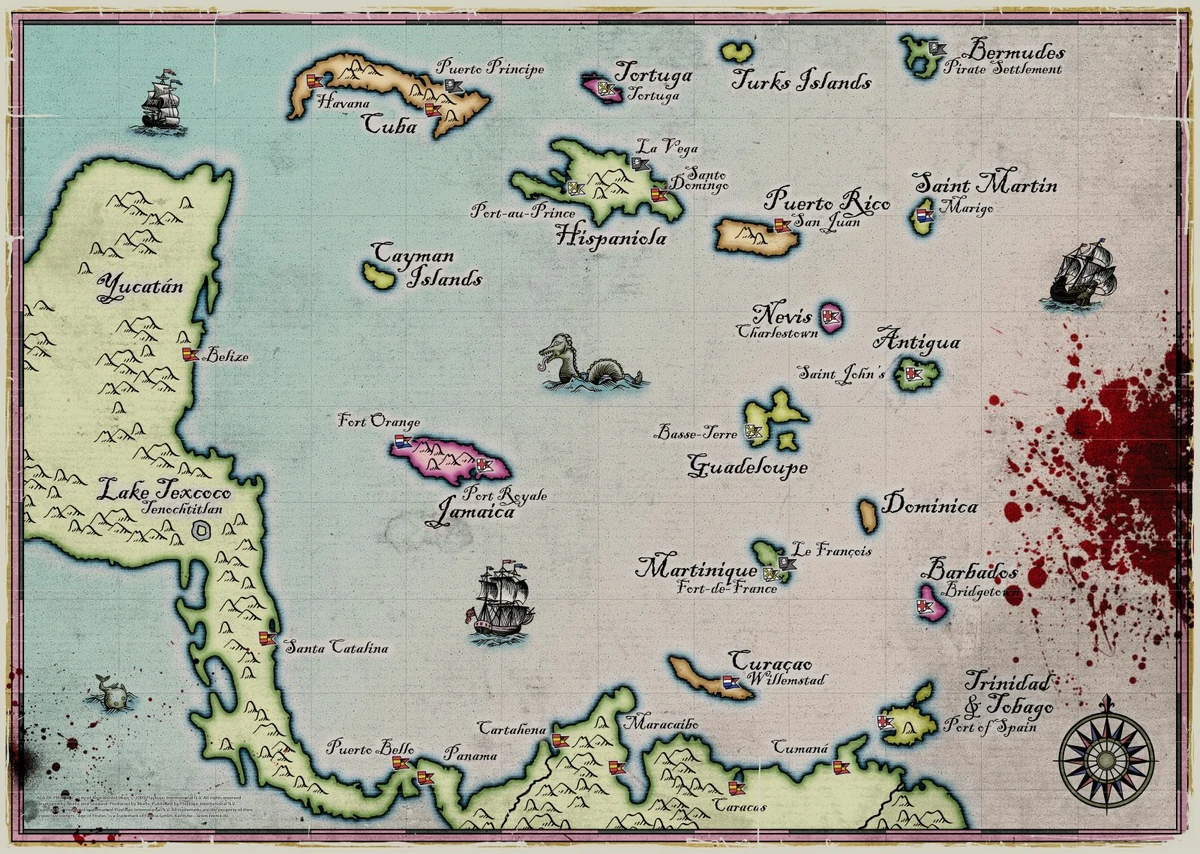 Maps | Age of Pirates Wiki | Fandom