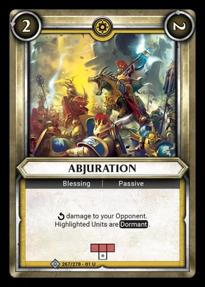 Abjuration - Warhammer Age of Sigmar: Champions Wiki
