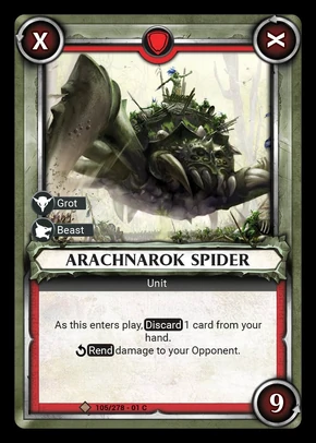 Arachnarok Spider - Warhammer Age of Sigmar: Champions Wiki