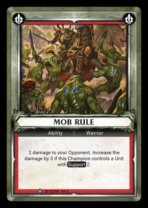 Mob Rule - Warhammer Age of Sigmar: Champions Wiki