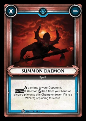 Summon Daemon - Warhammer Age of Sigmar: Champions Wiki