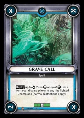 Grave Call - Warhammer Age of Sigmar: Champions Wiki