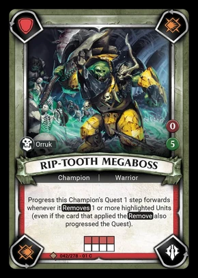 Rip-Tooth Megaboss - Warhammer Age of Sigmar: Champions Wiki