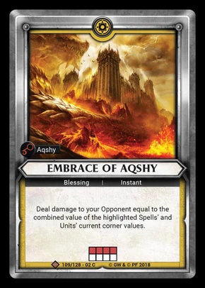 Embrace of Aqshy - Warhammer Age of Sigmar: Champions Wiki