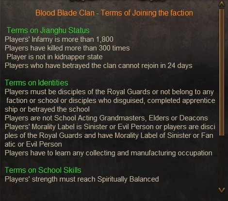 Blood Blade Clan | Age of Wushu Wiki | Fandom