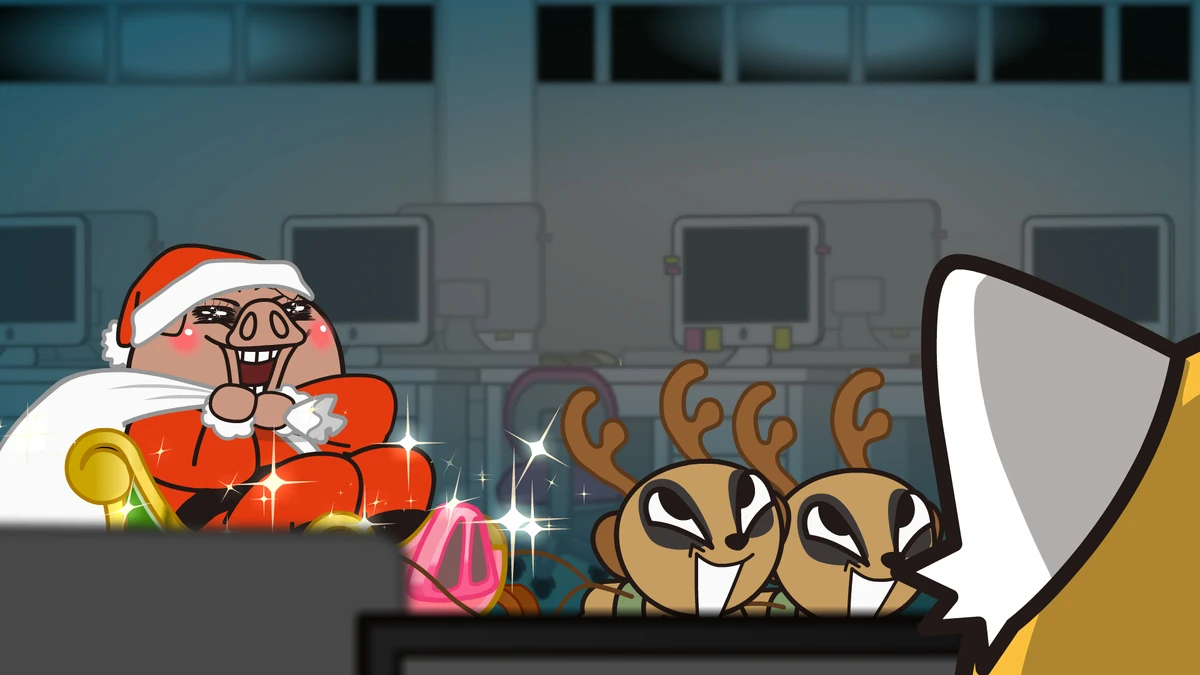 We Wish You A Metal Christmas | Aggretsuko Wiki | Fandom