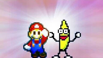 Dancing Banana Mario