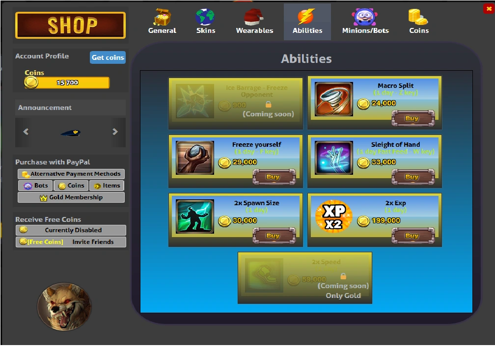 Agma.io Abilities | Agma.io Wiki | Fandom