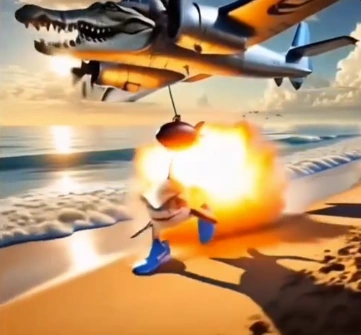 Bombardiro Crocodilo | AI animals Wiki | Fandom