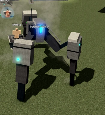 Defender Walker | AI war Roblox Wiki | Fandom