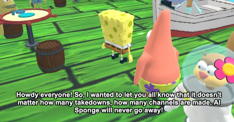 Takedown | Ai_generated_sponge Wiki | Fandom