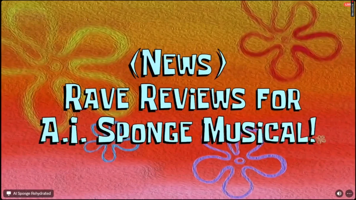The AI Sponge Musical | Ai_generated_sponge Wiki | Fandom