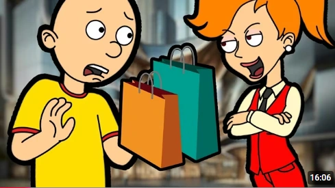 Caillou Escapes Miss Martin's Mall/Ungrounded | AikosMommy Wiki | Fandom