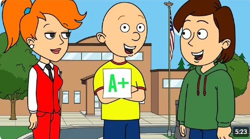 Caillou Passes The Math Test/Ungrounded | AikosMommy Wiki | Fandom