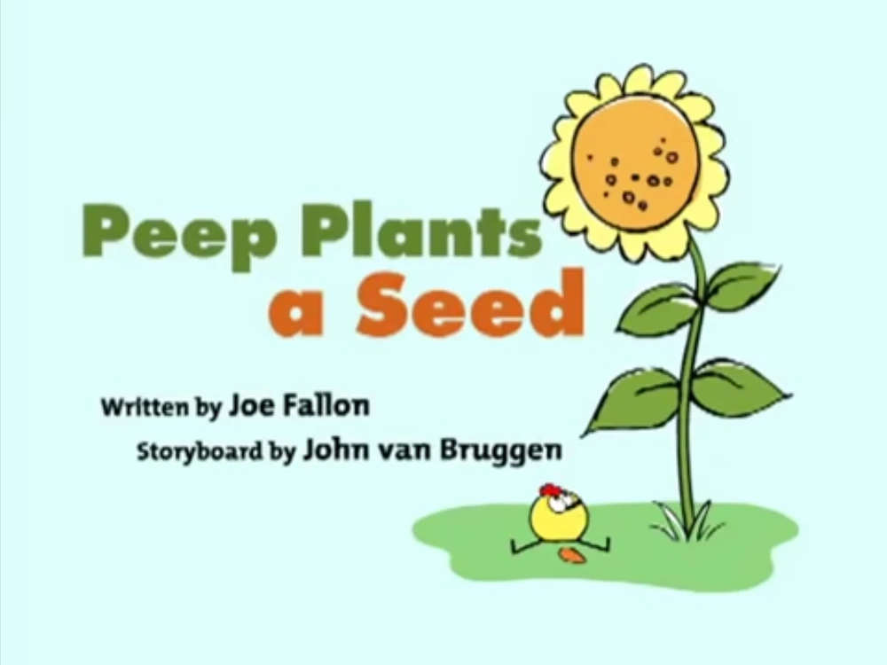 Peep Plants a Seed | AikosMommy Wiki | Fandom