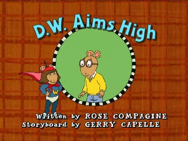 D.W. Aims High | AikosMommy Wiki | Fandom