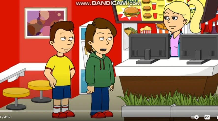 Caillou Behaves at Pizza Hut/Ungrounded | AikosMommy Wiki | Fandom