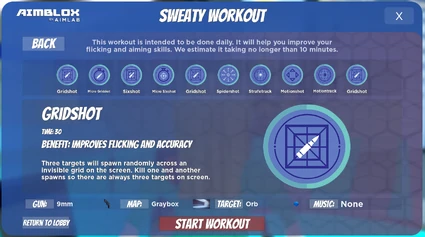 Aim Lab Workouts | Aimblox Wiki | Fandom