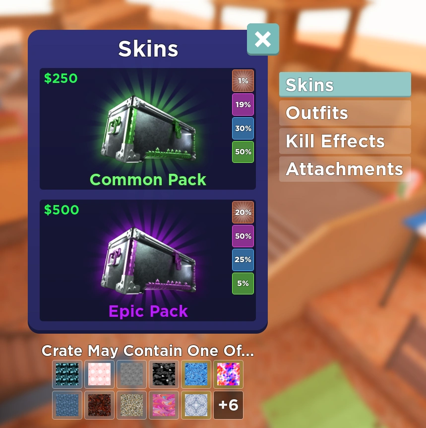 Inventory & Perks | Aimblox Wiki | Fandom