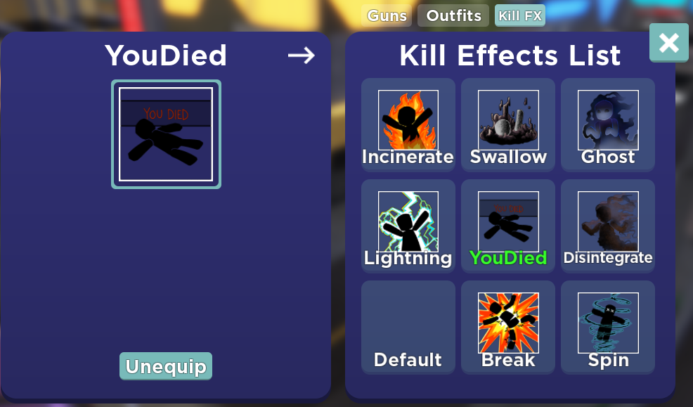 Kill FX | Aimblox Wiki | Fandom