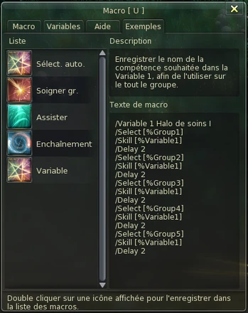 Macro | Wiki Aion FR | Fandom