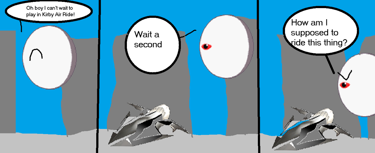 Comic 7: Zero Plays Kirby Air Ride | Air Ride Adventures Wiki | Fandom