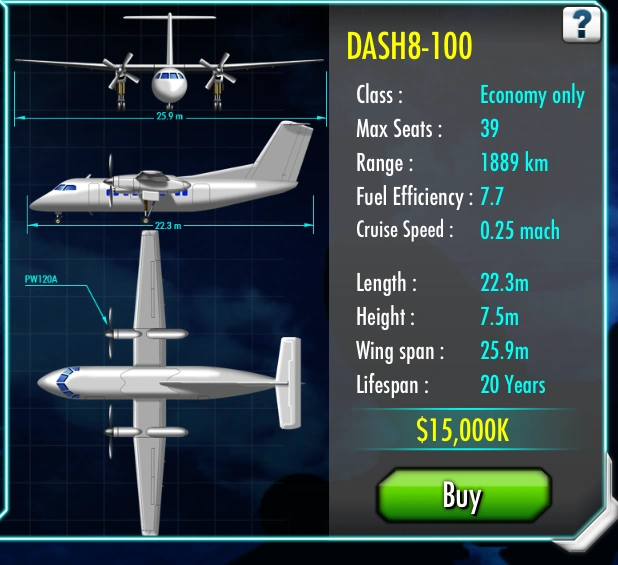 Bombardier Dash 8 | Air Tycoon Online Wiki | Fandom