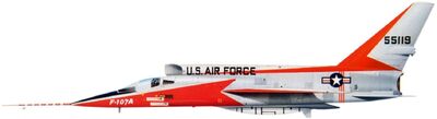 North American F-107 Ultra Sabre | Aircraft Wiki | Fandom
