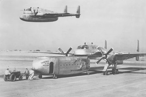 Fairchild XC-120 Packplane | Aircraft Wiki | Fandom