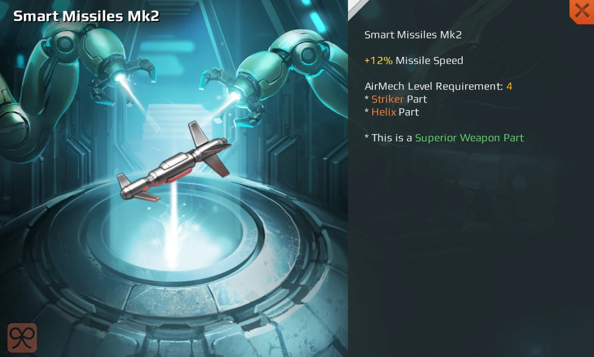 Smart Missiles Mk2 | AirMech Wiki | Fandom