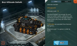 Ultimate Goliath | AirMech Wiki | Fandom