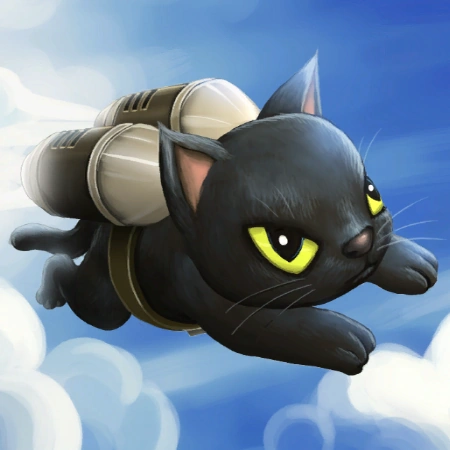 Black Jetpack Cat | AirMech Wiki | Fandom