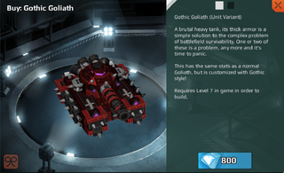 Gothic Goliath | AirMech Wiki | Fandom