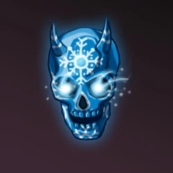 Blue Skull Logo