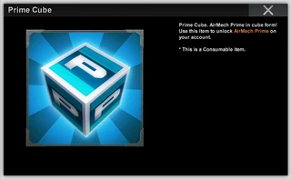 Prime Cube | AirMech Wiki | Fandom