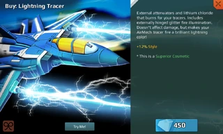 Lightning Tracers | AirMech Wiki | Fandom