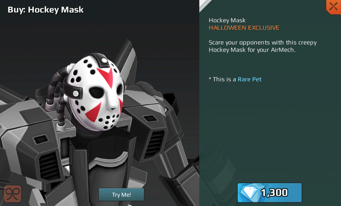 Hockey Mask Airmech Wiki Fandom