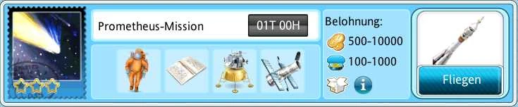 Prometheus-Mission | Airport City Wiki | Fandom