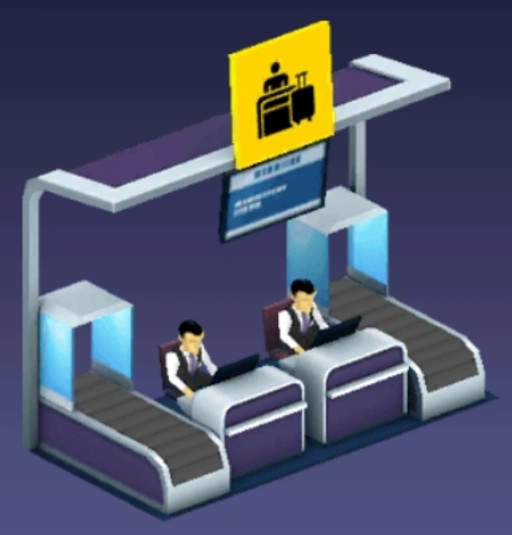 Double Check-in Desk | Airport Simulator: First Class Wiki | Fandom