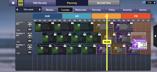 Scheduling | Airport Simulator: First Class Wiki | Fandom
