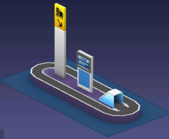 Baggage Carousel | Airport Simulator: First Class Wiki | Fandom