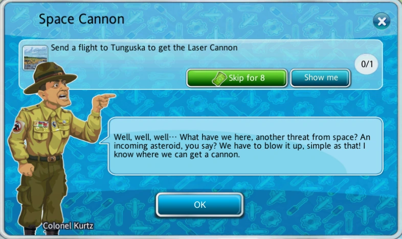 Space Cannon | Airport City Wiki | Fandom