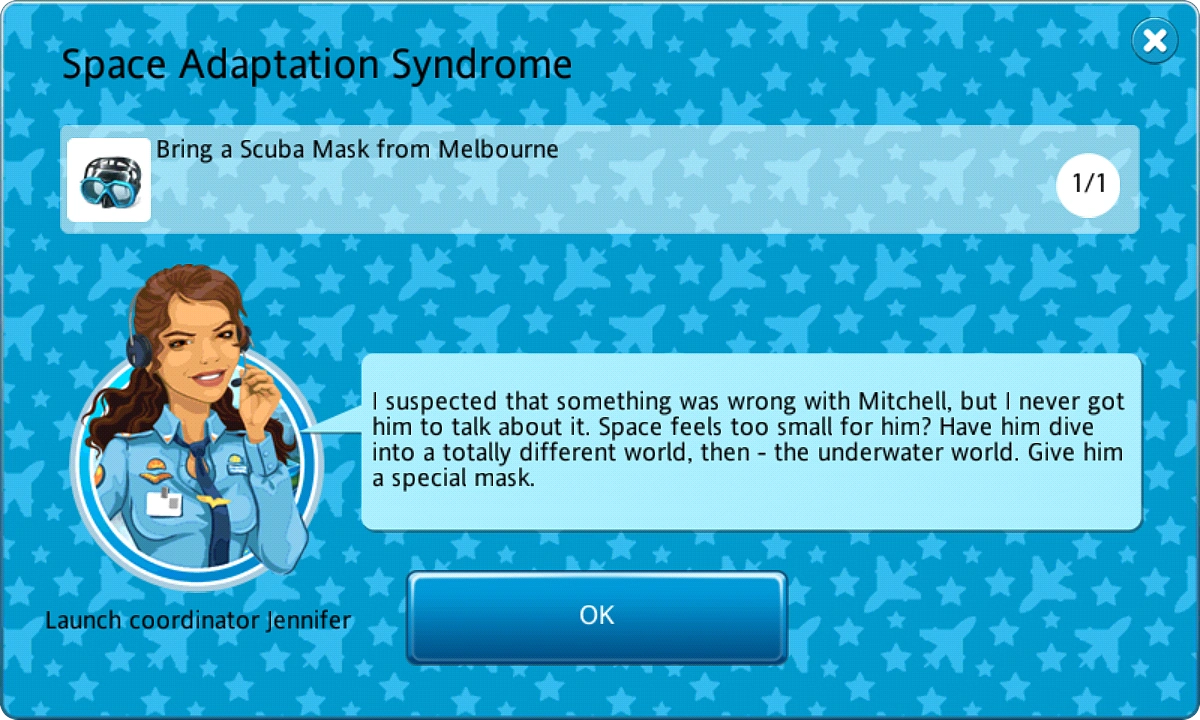 Space Adaptation Syndrome | Airport City Wiki | Fandom