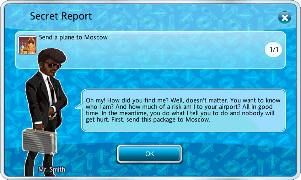 Secret Report | Airport City Wiki | Fandom