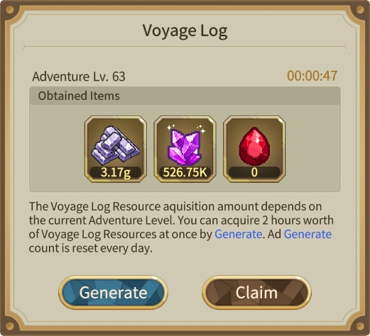 Voyage Log | Airship Knights Wiki | Fandom